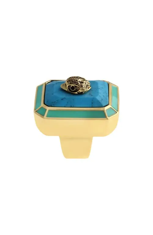 Kurt Geiger Eagle Head Cocktail Ring