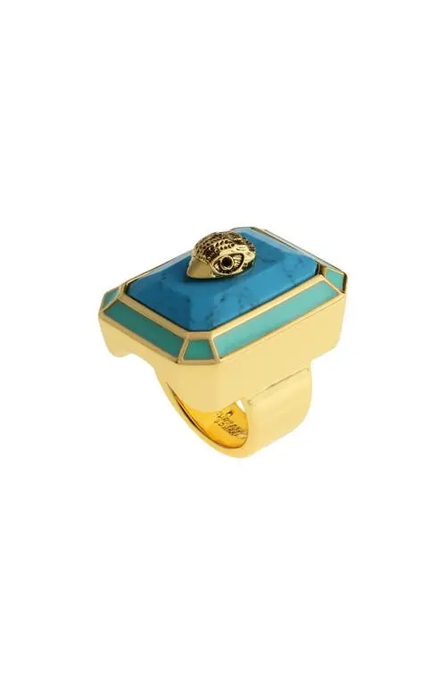 Kurt Geiger Eagle Head Cocktail Ring