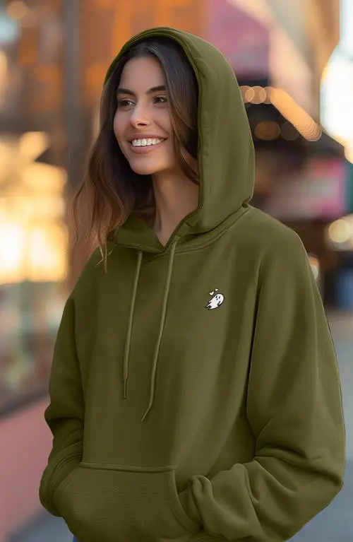 DALIX Heartly Ghost Midweight All Day Hoodie