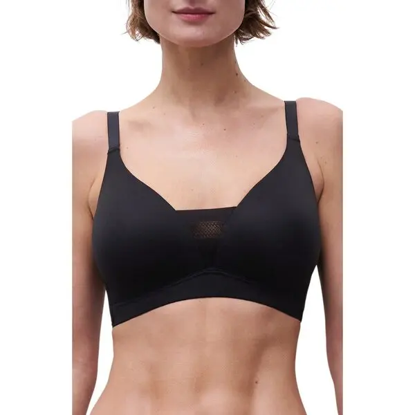 Chantelle Easy Bliss Wireless Bra - Black