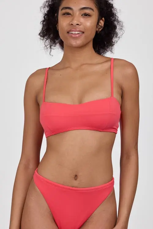JOLYN Ellen Bikini Top - Coral Reef