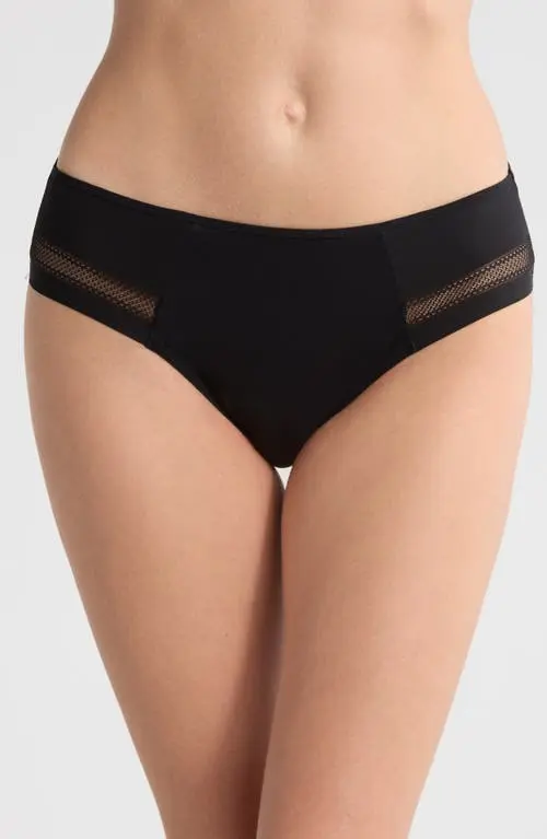 Chantelle Easy Bliss Mid Rise Bikini Briefs - Black
