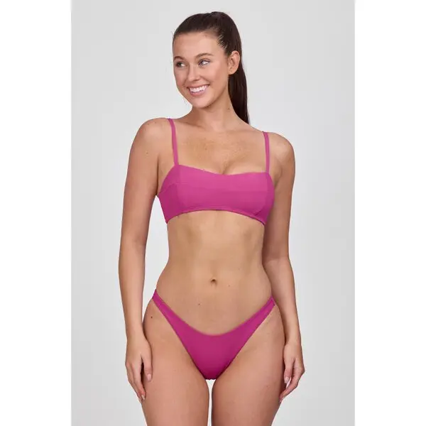 JOLYN Kelia Bikini Bottom - Punch Ribbed