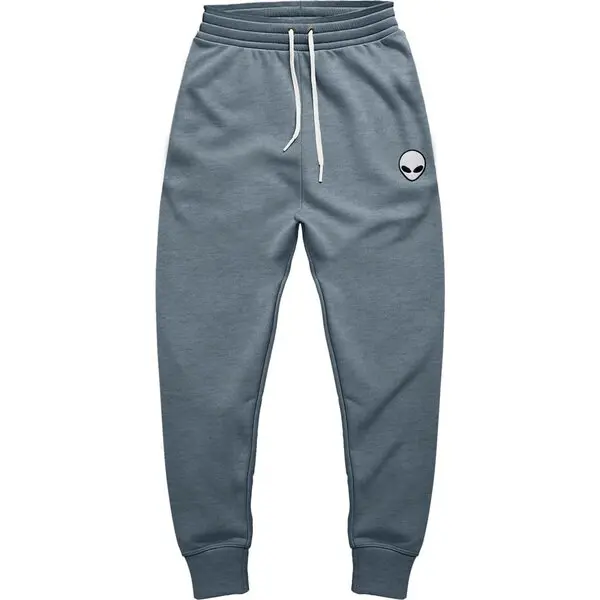 DALIX Alien Midweight Fleece Jogger Pant - Heather Slate