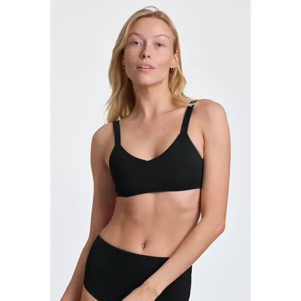 JOLYN Kacey Bikini Top - Black