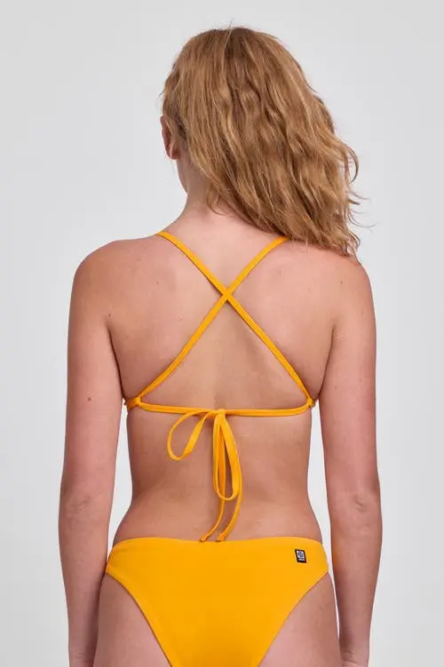 JOLYN Lily Bikini Top - Tangerine