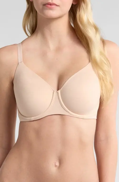 Chantelle Easy Bliss Seamless Unlined Underwire Bra - Blush