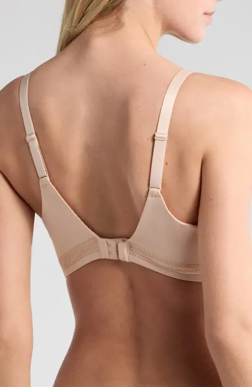 Chantelle Easy Bliss Seamless Unlined Underwire Minimizer Bra - Blush
