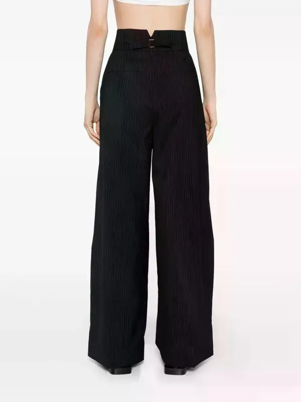 KIMHEKIM Belted Wide Leg Trousers