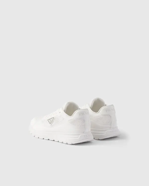 Prada Prax 2.0 Fabric And Mesh Sneakers