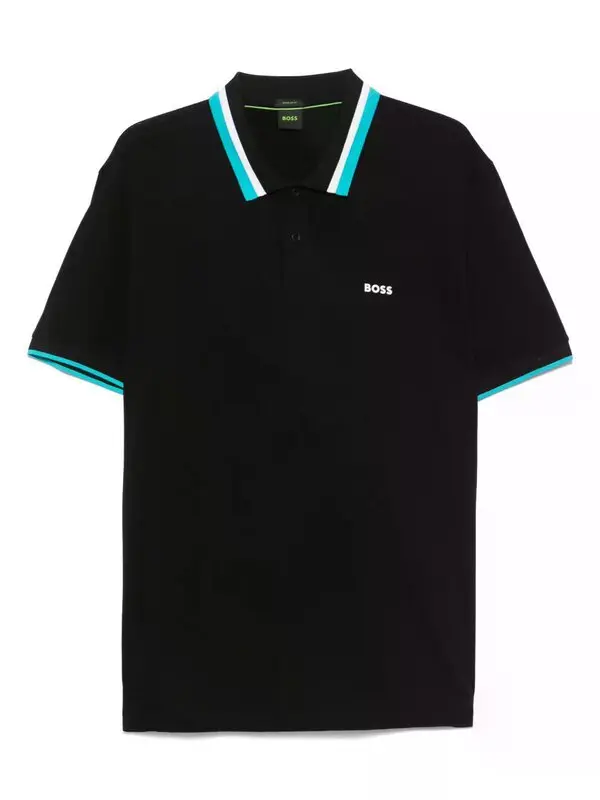 BOSS Paddy Polo Shirt - Black