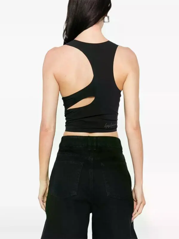 Y3 Abstract-print Performance Top