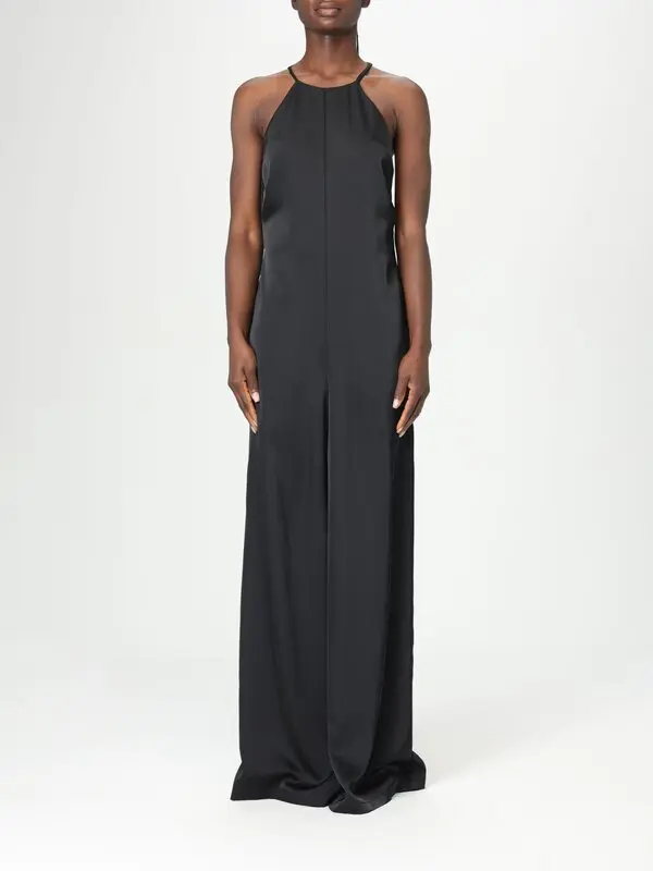 SIMONA CORSELLINI Embellished Back Jumpsuit - Black