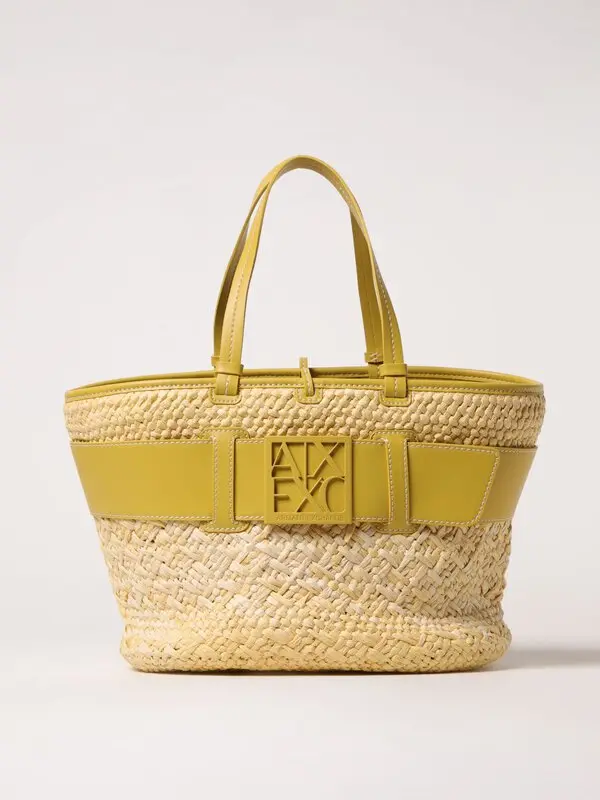 Armani Exchange Tote Bag - Yellow