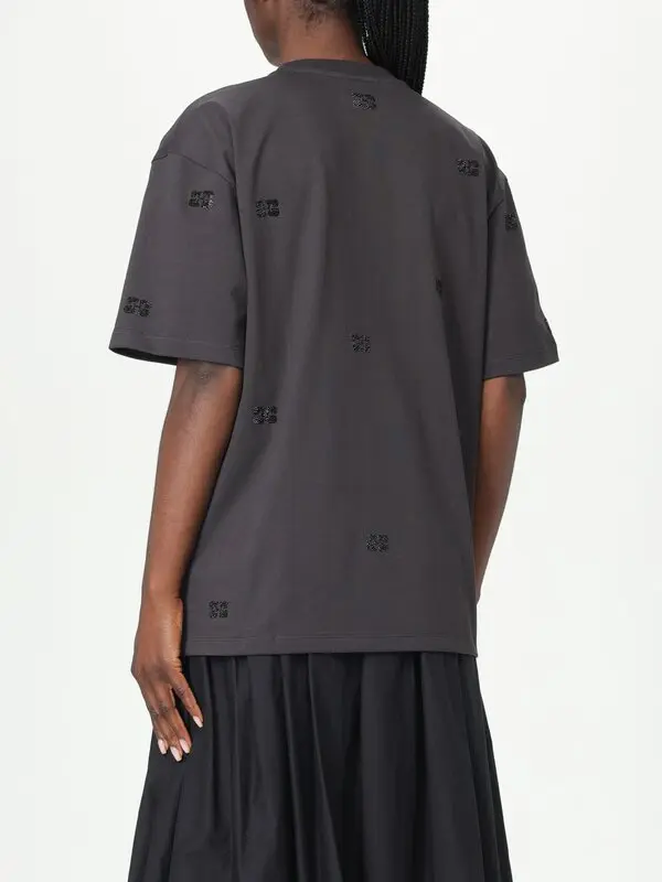 GANNI Embroidered T-shirt