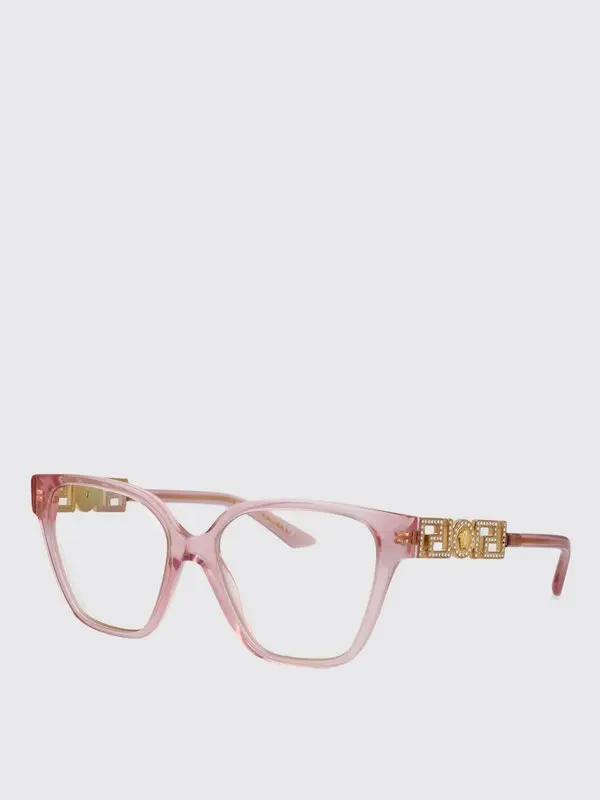 Versace Full Rim Eyeglasses - Pink