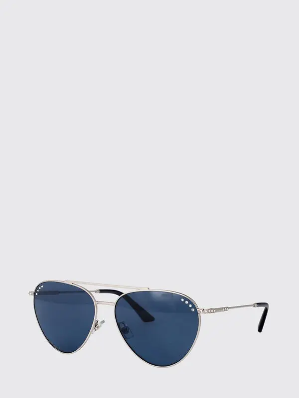 JIMMY CHOO Aviator Sunglasses - Silver