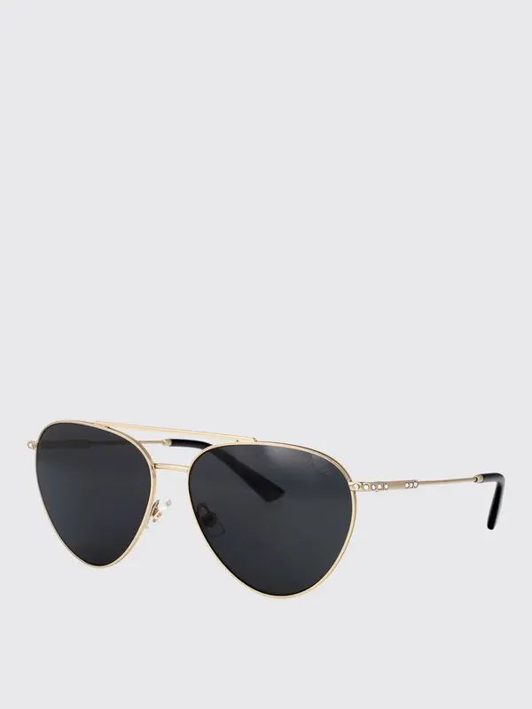 JIMMY CHOO Aviator Sunglasses - Yellow Gold