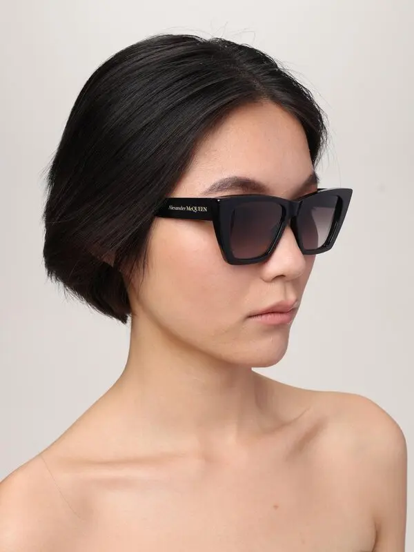 Alexander McQueen Cat Eye Sunglasses