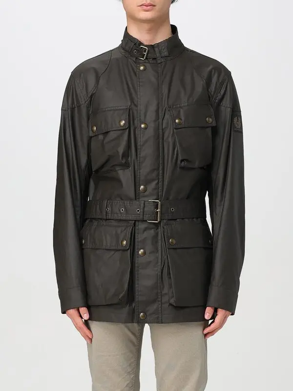 Belstaff Belted Jacket - Green