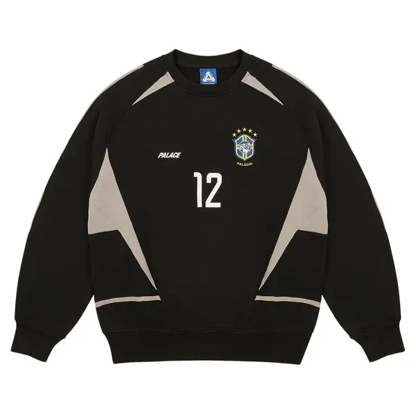 PALACE Pro Team 02 Crew - Black