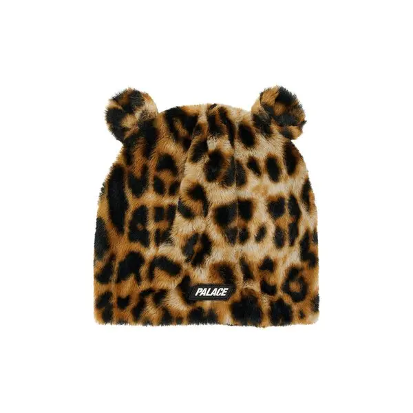 PALACE Furry Ears Nein Cuff Beanie - Multicolor