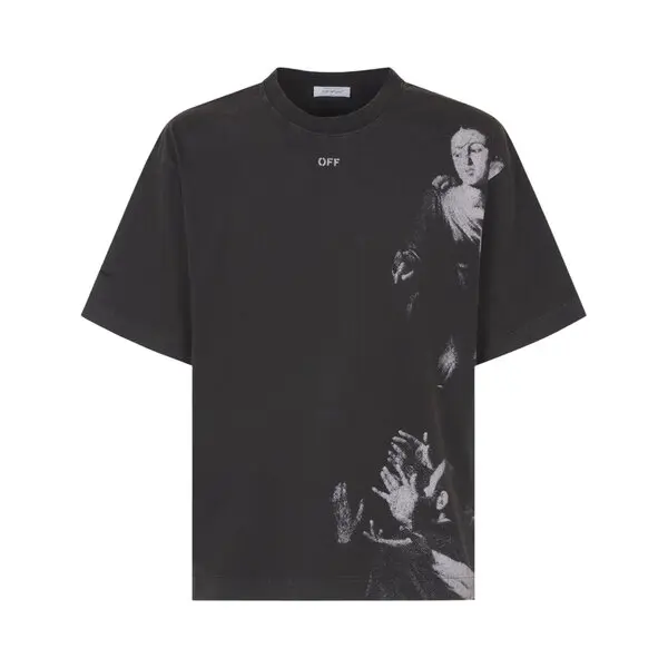 Off-White Blurred Mary Skate Short-sleeve Tee /white