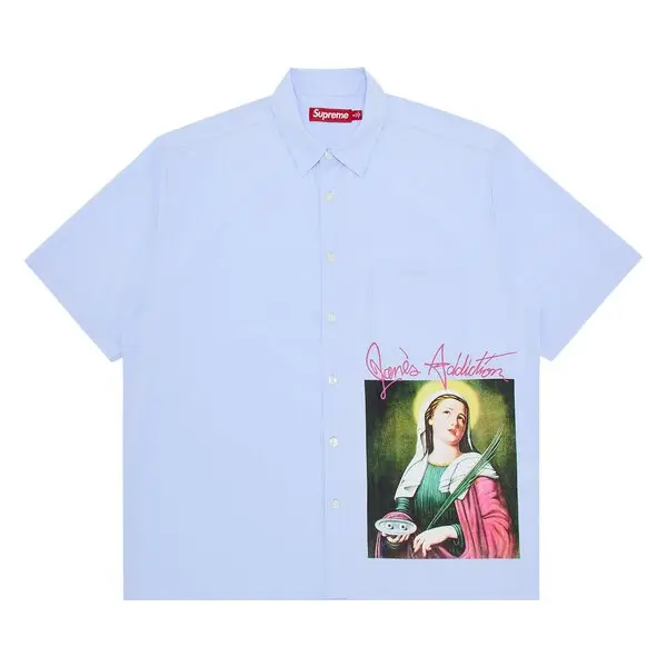 Supreme X Jane's Addiction Short-sleeve Shirt - Blue