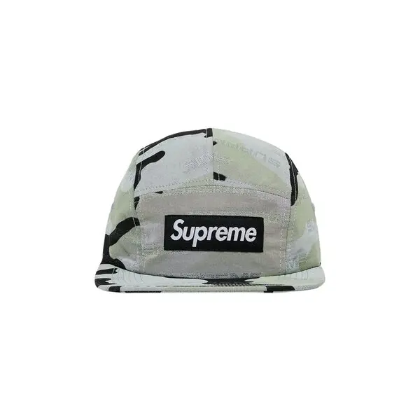 Supreme Reflective Jacquard Camp Cap - Multicolor