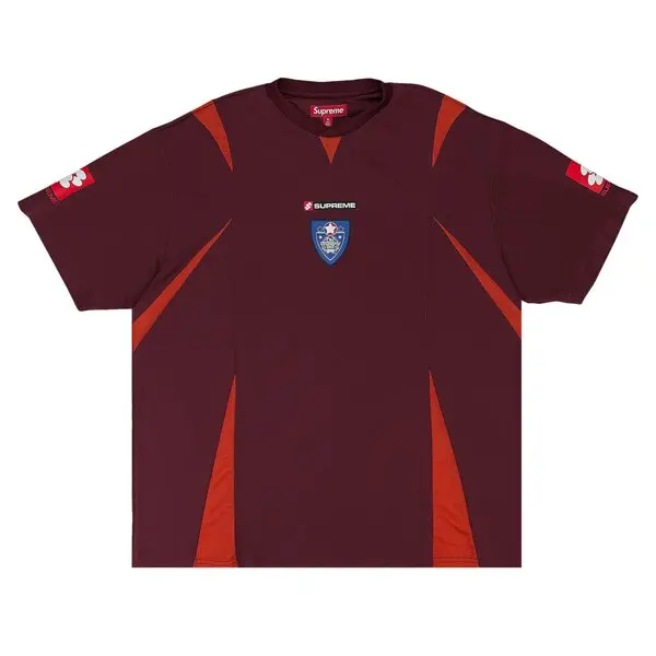 Supreme Crest Soccer Jersey - Red