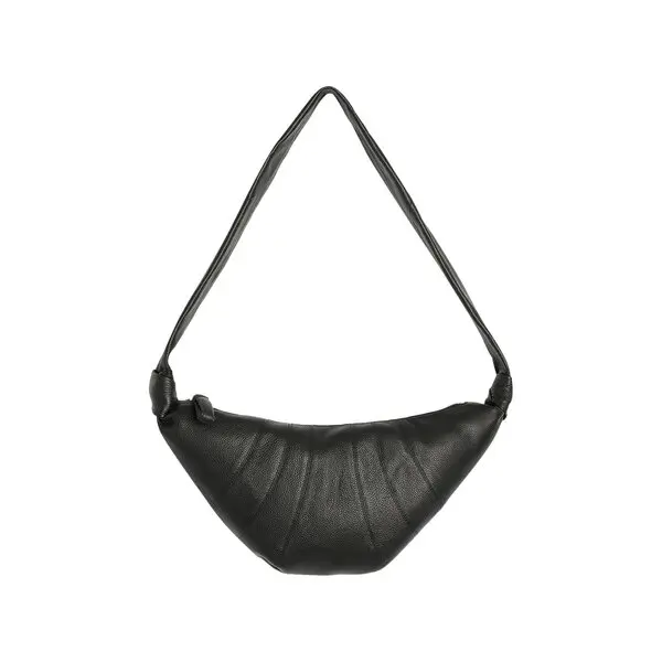 LEMAIRE Medium Croissant Bag - Black