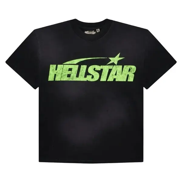 HELLSTAR Classic T-shirt /green - Black
