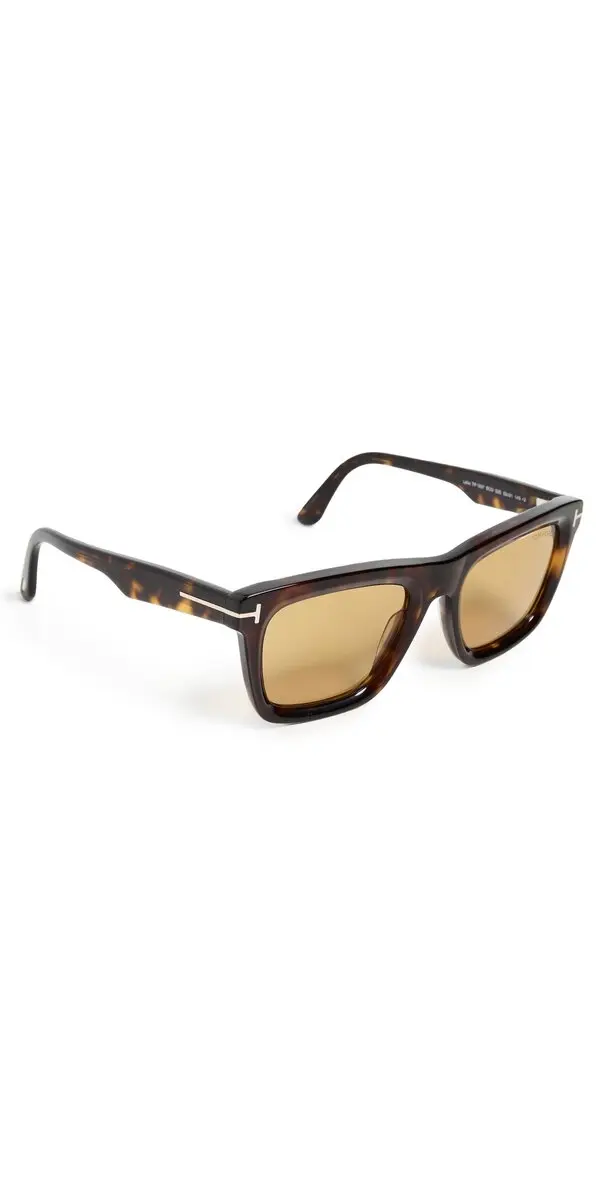 TOM FORD Lelio Sunglasses - Dark Havana/vintage Brown