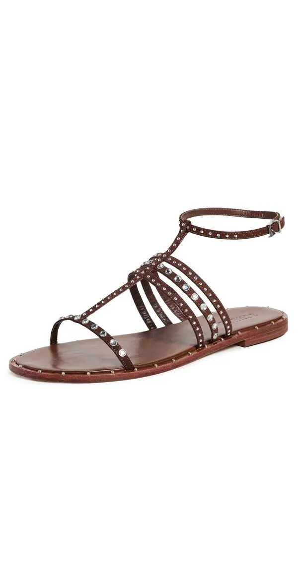 Schutz Isidora Sandals - Desert Brown