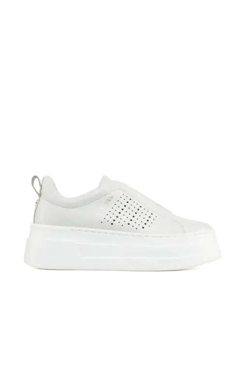 J/SLIDES NYC Bella Platform Sneakers - White