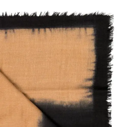 STUDIO VARIOUSLY Iris Cashmere Merino Handwoven Scarf - Iris Brown