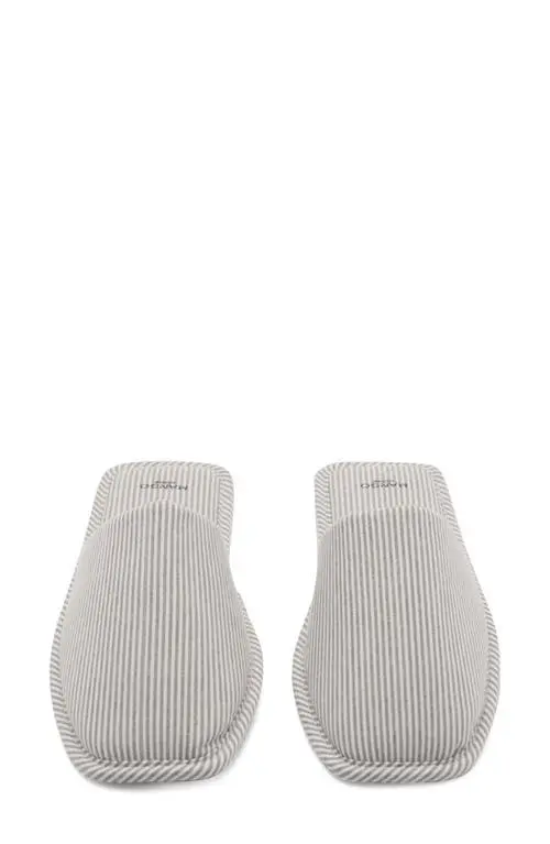 Mango Slide Slipper - Medium Grey