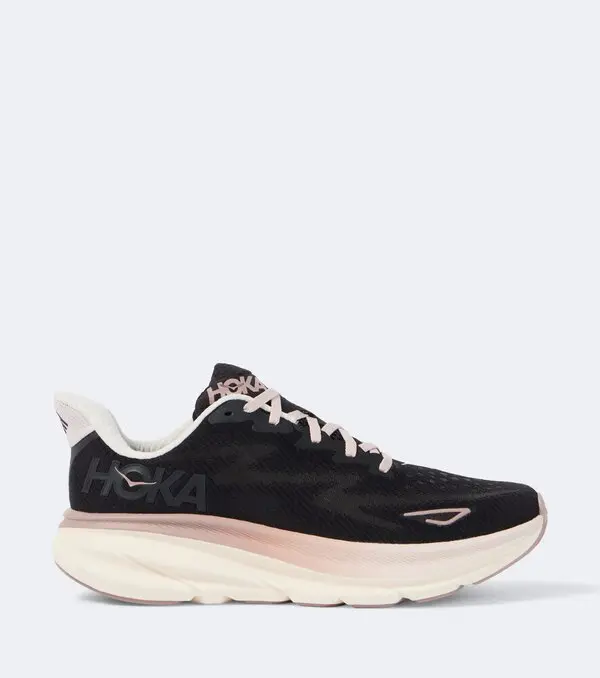 Hoka One One Clifton 9 Running Shoes - Black