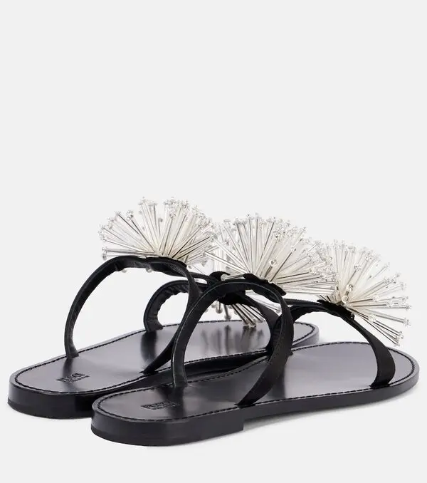 Emilio Pucci Beaded Sandals