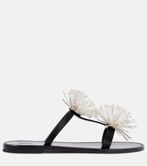 Emilio Pucci Beaded Sandals