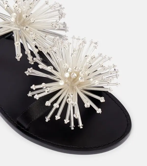 Emilio Pucci Beaded Sandals