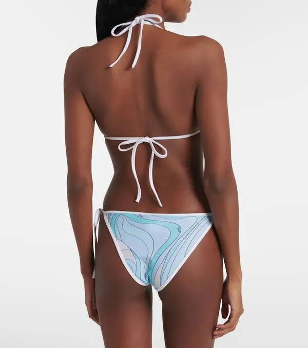 Emilio Pucci Marmo Bikini Bottom