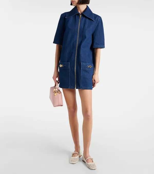 PATOU Denim Mini Dress