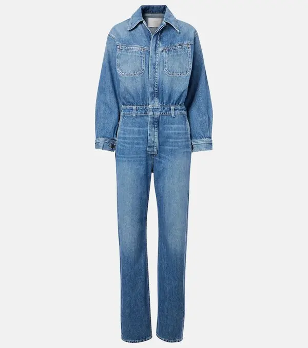 Citizens Of Humanity Solene Denim Jumpsuit - Blue