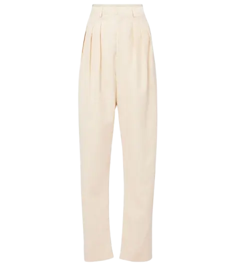 LEMAIRE Wool-blend Gabardine Tapered Trousers