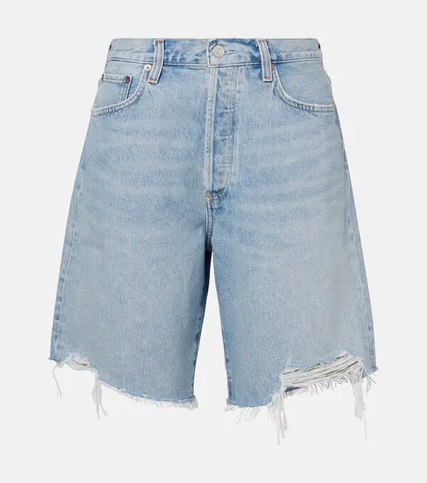 AGOLDE Indra Denim Shorts - Blue