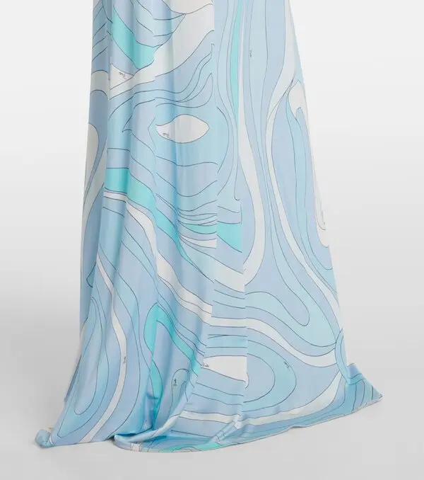 Emilio Pucci Marmo High-rise Maxi Skirt