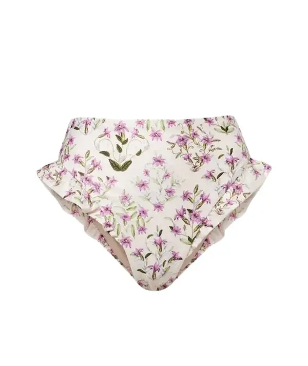 Agua Bendita Jengibre Floral Bikini Bottom - Multicoloured