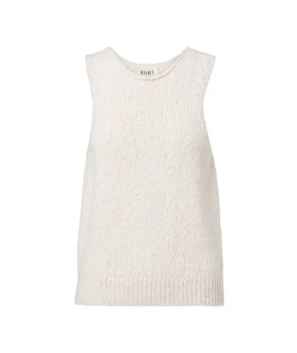 RÓHE Cotton Top - White