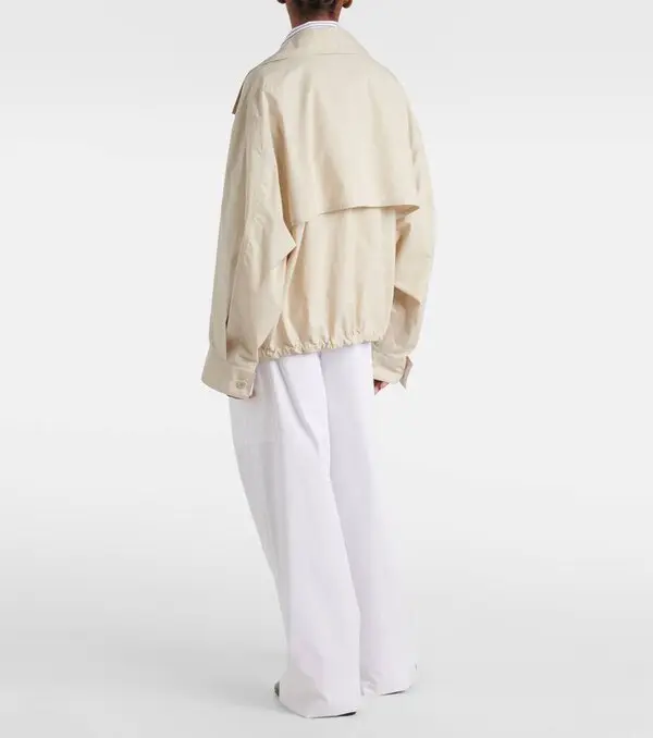 LEMAIRE - Lemaire Technical Cropped Trench Coat